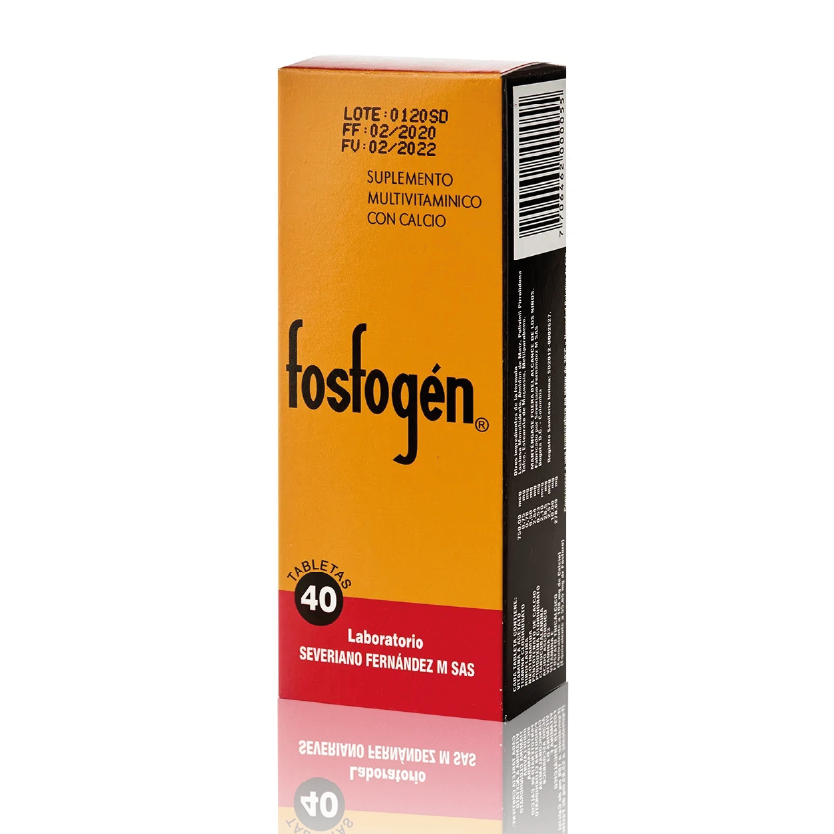 FOSFOGEN 40 TABLETAS – Produfarma